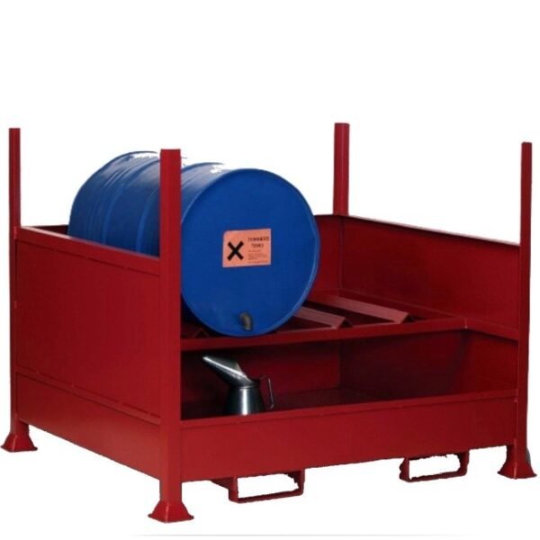 Hazstor HD2 Stackable Drum Pallet | UK Distributor